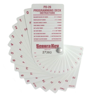 Secura Key Program Card Deck for Access Control - PD-26 SecuraKey Store